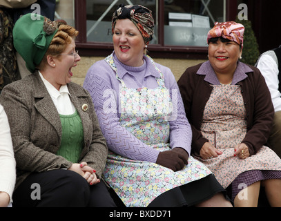WOMAN IN 1940'S CLOTHES PICKERING NORTH YORKSHIRE PICKERING NORTH ...