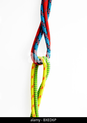 Ropes looped together Stock Photo - Alamy