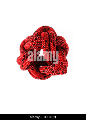 Ball of red rope Stock Photo - Alamy