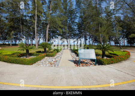 Australian Memorial at Muara Beach, Brunei Darussalam, Asia Stock Photo ...