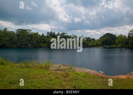 Ubin Quarry, Pulau Ubin, Singapore, Asia Stock Photo - Alamy