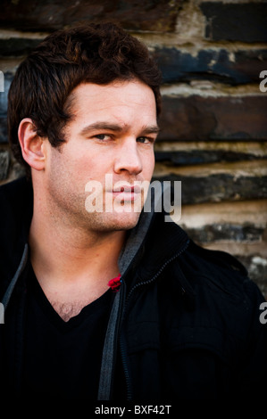 Portrait of handsome 30-year-old man Stock Photo: 145400783 - Alamy
