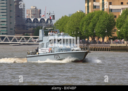 HMS Raider (P275), an Archer-class fast patrol boat of the Royal Navy ...