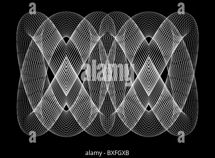 High Resolution Wire and Line Illustration in Black and White Stock ...