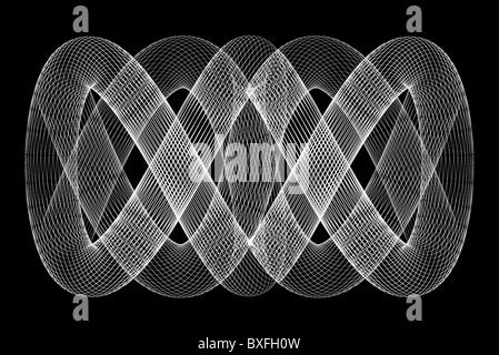 High Resolution Wire and Line Illustration in Black and White Stock ...