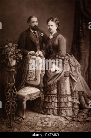 Alfred, Duke of Saxe-Coburg and Gotha (Alfred Ernest Albert; 1844 ...