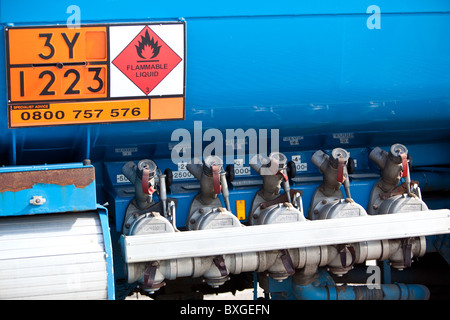 Tanker lorry discharge point, for fuel Stock Photo - Alamy