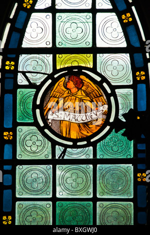Stained glass of All Satints Church, Selsley, Gloucestershire ...