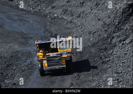 INDIA Jharkand Dhanbad Jharia , opencast hard coal mining of BCCL Ltd ...