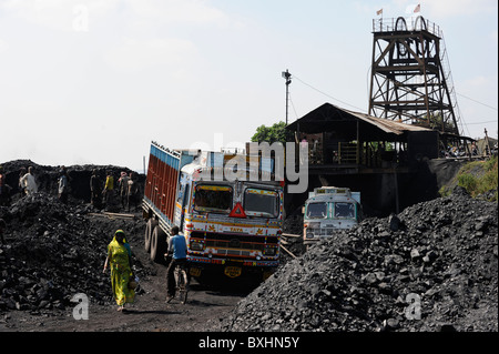 India Jharkhand Dhanbad , underground coal mining of Bharat coking coal ...