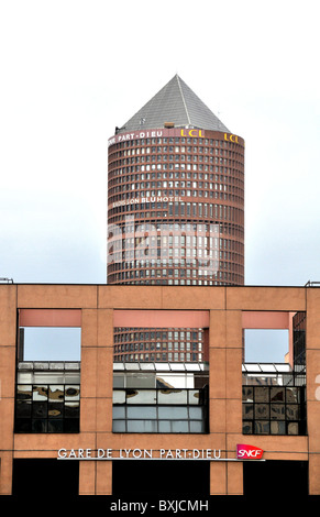 La Part-Dieu tower, Radisson Hotel, Lyon, France Stock Photo - Alamy