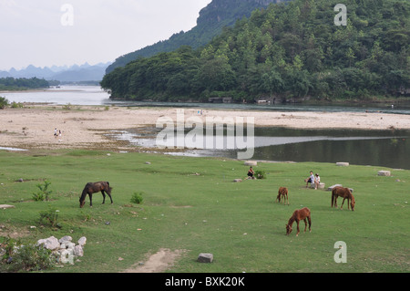 Daxu Ancient Town, Guilin Area, Southern China Stock Photo - Alamy