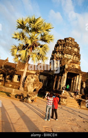 Angkor Wat West Gateway, Angkor Wat Stock Photo - Alamy