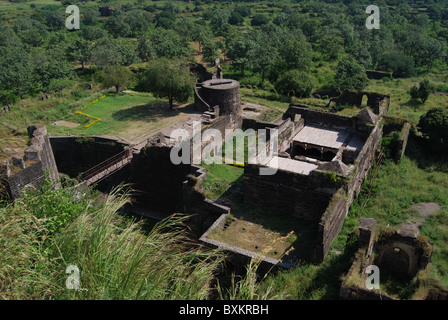 View of Daulatabad or Devgiri Fort, Aurangabad, Maharashtra, India ...