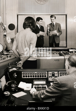 The microphones at a radio studio Stock Photo - Alamy