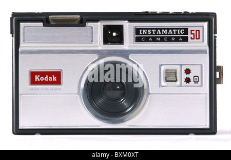 photography, cameras, Kodak Instamatic 50, produced from 1963 until ...