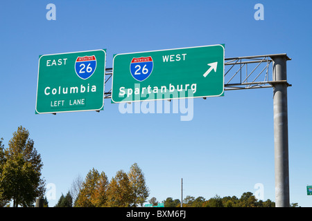 Eisenhower Interstate System Sign Stock Photo - Alamy
