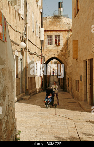 Jerusalem's Street Scene Stock Photo - Alamy