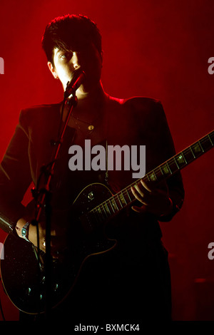 British Rock Band The XX performing live in concert Stock Photo - Alamy