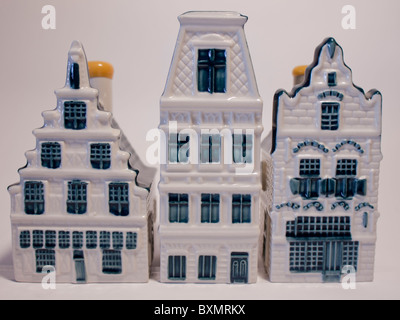 Blue Delft House Miniature, KLM Souvenir Stock Photo - Alamy