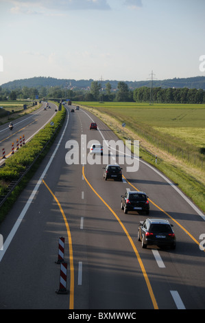 End of a highway construction site Stock Photo - Alamy