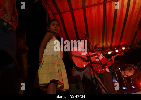 The Cambodian Space Project perform in Kampot, Cambodia Stock Photo - Alamy