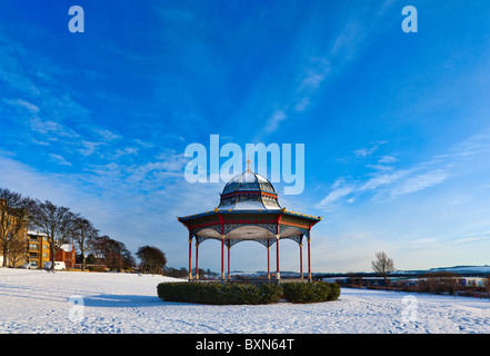 Magdalen Green and Bandstand at Dundee West End. Situated on the north ...