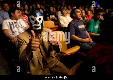 A Mexican fan in a lucha libre mask before the FIFA World Cup Group H ...