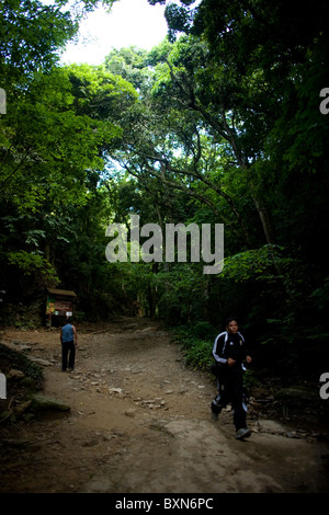 People walks in Caracas, Venezuela, on April 14, 2020 during the ...