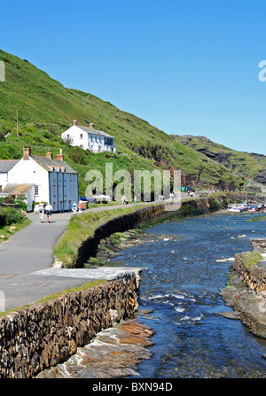 UK Cornwall Boscastle Valency Valley St Juliots church Thomas Hardy ...