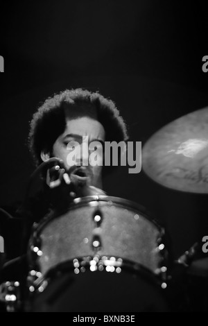Indie Rock Band Broken Bells live in concert Stock Photo - Alamy