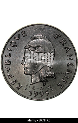 Currency of French Polynesia Stock Photo - Alamy