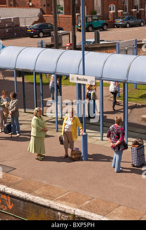 Beccles Rail Station Suffolk England Stock Photo - Alamy