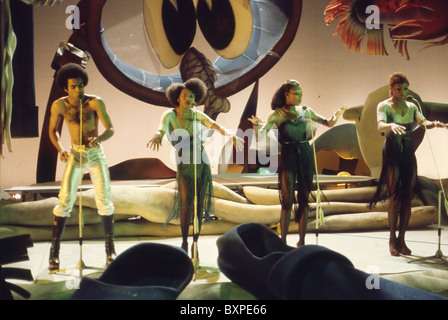 BONEY M West-Indian pop group with Bobby Farrell about 1977 Stock Photo ...