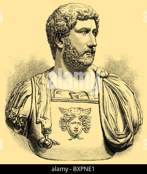 Publius Aelius Hadrianus, Hadrian (76 – 138), Roman Emperor Stock Photo ...
