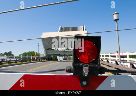 Drawbridge Signal traffic light Stock Photo - Alamy