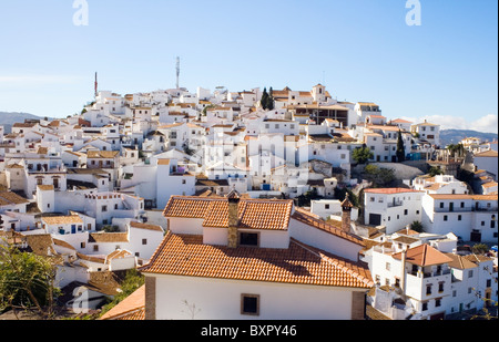 Comares. Spanish village. Spain Stock Photo - Alamy