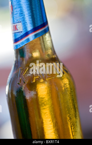 A bottle of Kalik Beer Stock Photo - Alamy