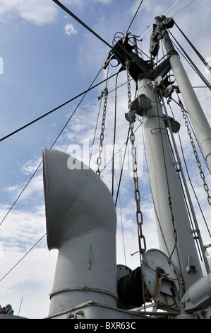 Deck View of SS John W. Brown Restored WW II Liberty Ship from ...