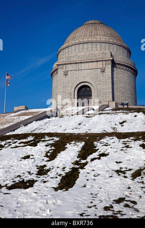 The McKinley National Memorial in Canton, Ohio, burial site of America ...