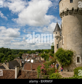 France, Montresor: medieval castle of Montresor Stock Photo - Alamy