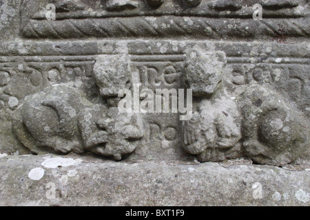 ancient celtic carved stone, Ireland Stock Photo: 8121337 - Alamy