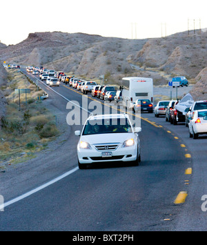 traffic jam, Arizona, USA Stock Photo - Alamy