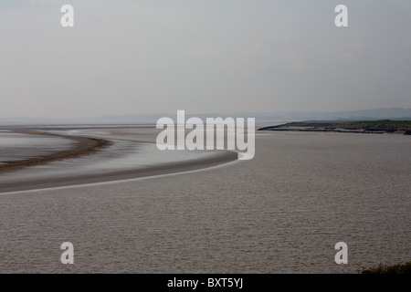 Saniger Sands and Lydney Sand River Severn Gloucestershire England ...