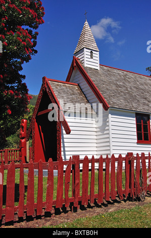 Onuku Church, Onuku, near Akaroa, Akaroa Harbour, Banks Peninsula ...