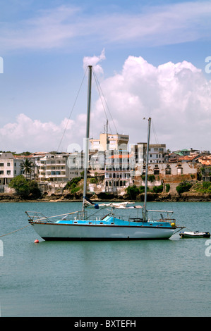 East Africa, Kenya, Mombasa waterfront with Fort Jesus Stock Photo - Alamy