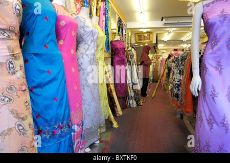 Clothing Materials Shop In The Kampong Glam Quarter In Singapore Stock ...