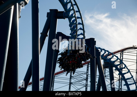 The In-Fusion and Pepsi Max Big One roller coasters at Blackpool ...
