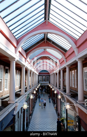Westgate Arcade, Peterborough, Cambridgeshire, England, UK. Circa 1990 ...