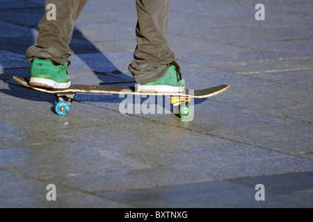 Boy on skateboard. Katowice, Silesia, Poland Stock Photo - Alamy